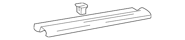 2000-2005 Hyundai Accent Scuff Plate 85872-25000-LT | Hyundai Wholesale ...