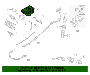 Genuine OEM Combo Switch Part# LR081359 Fits 2014-2018 Land Rover: Up ...
