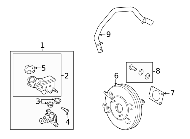 2022-2024 Hyundai Tucson Vacuum Hose 59130-N9000 | Hyundai Wholesale Direct