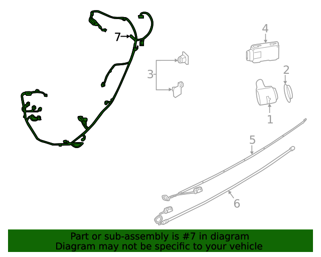 Genuine BMW 61-12-5-A0A-1D3 | Harness | FREE Shipping on Most Orders ...