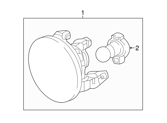 42548992 - Front Fog Lamp 2016-2022 Chevrolet | AutoNationParts.com