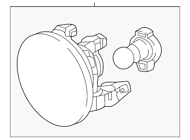 2016-2022 Chevrolet Front Fog Lamp 42548992 | OEM Parts Online