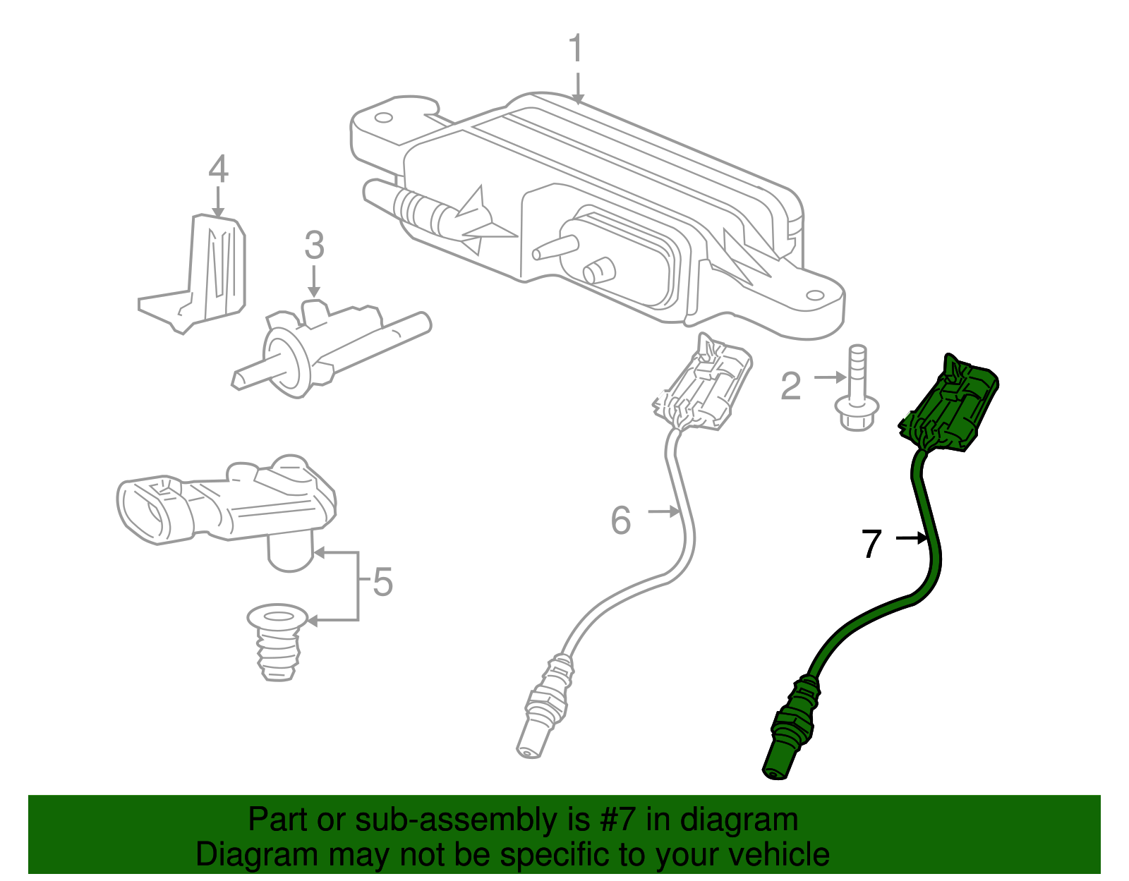 Buy Genuine GM Auto Parts - Sensor (Part # 92068713) | GM Parts Store