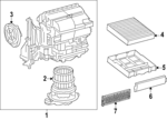 Toyota Cabin Air Filters For Sale | OEM Genuine Toyota Parts
