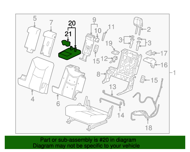 84694656 GM Armrest Assembly | GM Parts Store