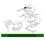 2019-2020 Volvo XC40 Lower Control Arm Bushing 32221198 | TascaParts.com