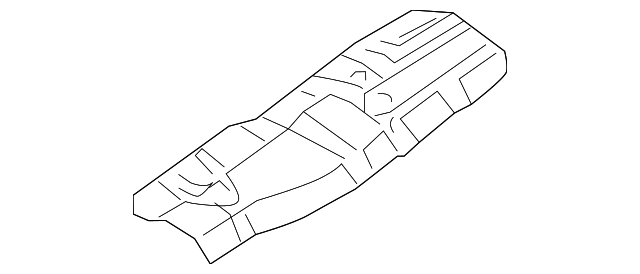 2005-2019 Nissan Floor Pan Heat Shield 74751-EA000 | Nissan Parts Store