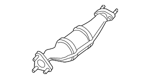 208A2-EA21B - Catalytic Converter - 2005-2012 Nissan | Nissan OEM Parts ...