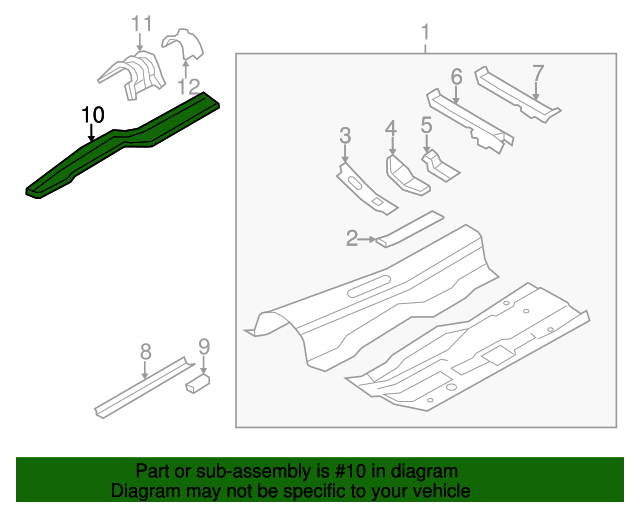 41-11-7-204-190 - Trans Support 2009-2015 BMW | AutoNationParts.com