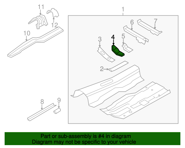 41-11-7-204-147 - Rear Reinforced - 2009-2019 BMW | BMWPartsHub