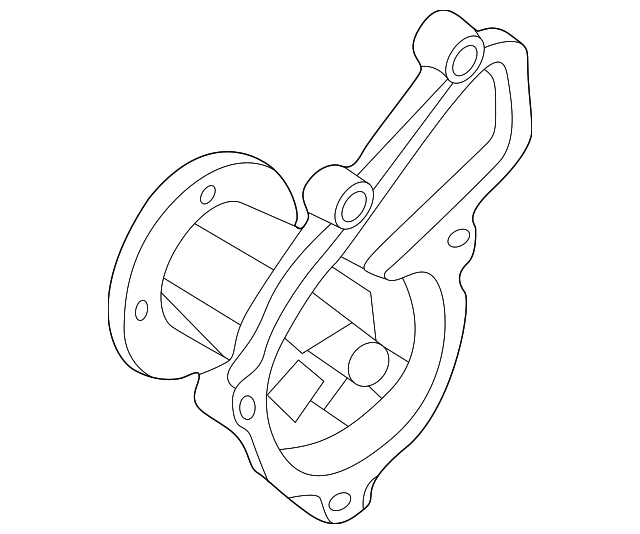 25100-2G000 - Water Pump - 2014-2015 Hyundai Tucson | World OEM Parts ...