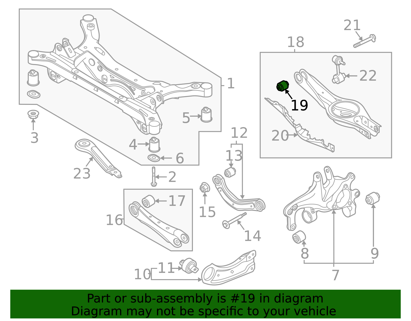 2020-2025 Hyundai Lower Control Arm Bushing 55218-L1000 | OEM Parts Online