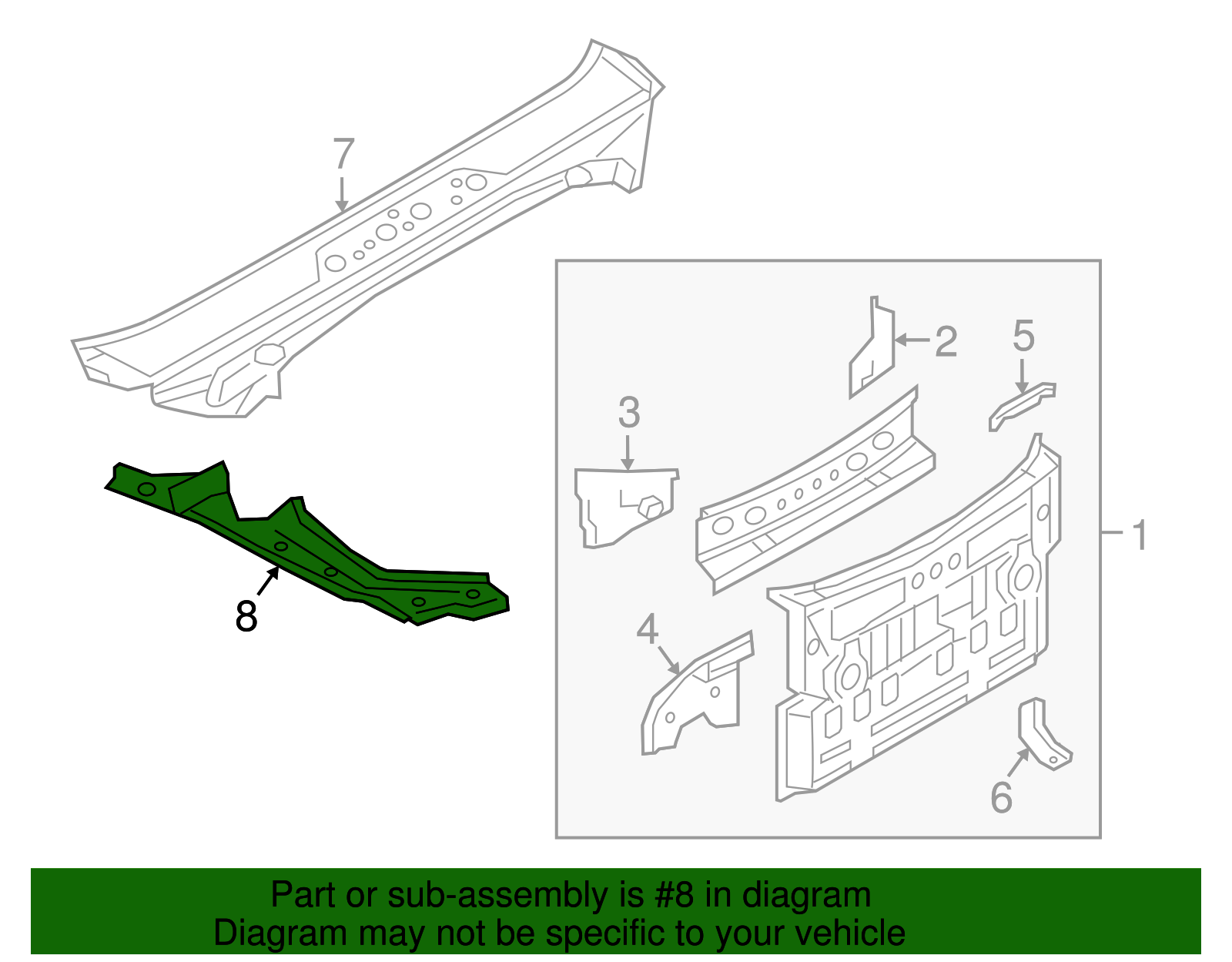 N248-71-441A - Water Drain Panel 2017-2024 Mazda MX-5 Miata | Florida ...