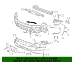 2021-2022 Chevrolet Colorado Front Passenger Side Bumper Fascia Support ...