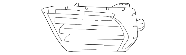 84461435 GM Anthracite Front Driver Side Fog Lamp Opening Cover | GM ...