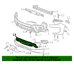 2021-2022 Chevrolet Colorado Anthracite Front Bumper Fascia Skid Plate ...