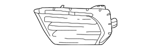 2021-2022 Chevrolet Colorado Anthracite Front Driver Side Fog Lamp ...
