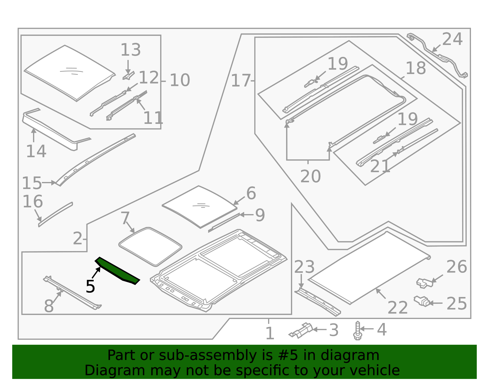 81620-P2000 - Front Glass 2021-2025 Kia Sorento | Kia.Parts Store