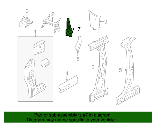 2011-2018 Volkswagen Jetta Sound Absorber 5C6-864-629 | OEM Parts Online