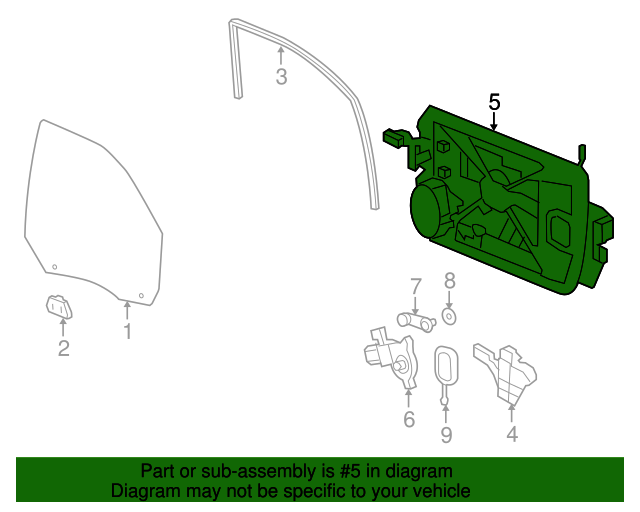 2013-2021 Ram Carrier Assembly - Driver's Side (LH) 68171827AD ...