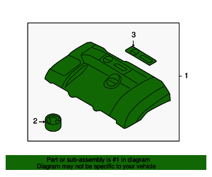 2007-2015 Volvo Engine Cover 30757827 | OEM Parts Online