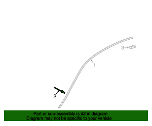 2014-2020 Infiniti Drip Molding Rivet 68399-4GA0A | OEM Parts Online