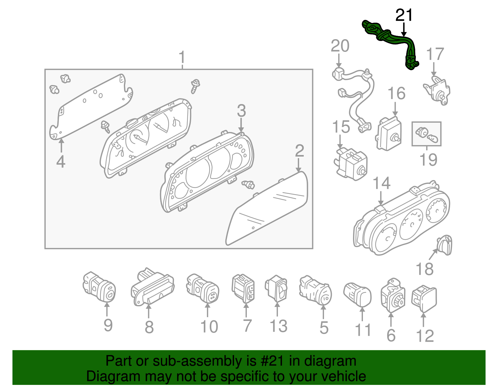 EC01-61-C25E - Wire 2001-2006 Mazda Tribute | Florida Mazda Parts