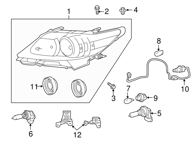 81193-33090 - Repair Bracket 2013-2015 Lexus | Longo Lexus Parts