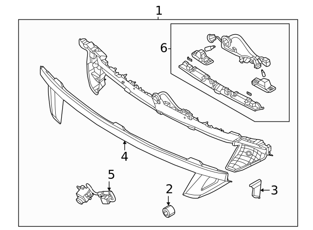 Genuine Combo Lamp Assembly for 2022-2024 Hyundai Tucson | Part# 92403 ...