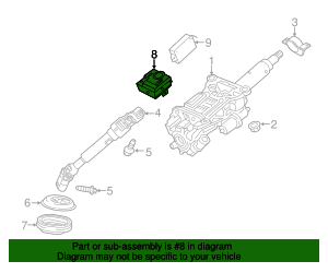 2011-2023 GM Steering Column Lock Control Module 23377962 | GM OEM ...