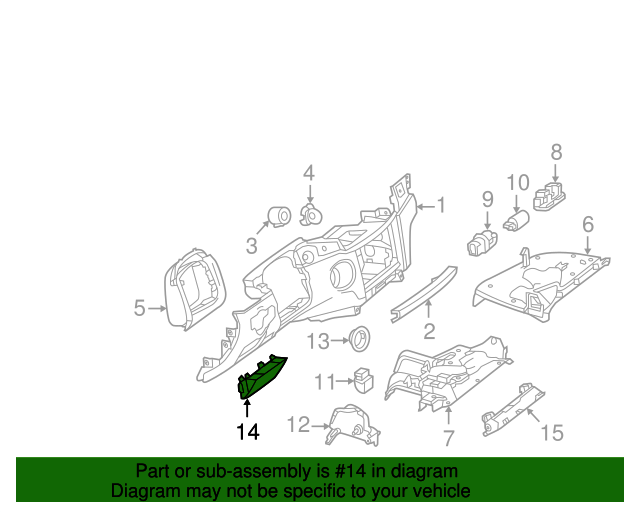 218-680-02-89-9051 - Bezel 2012-2018 Mercedes-Benz | Mercedes-Benz USA ...