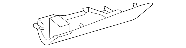 2004-2009 Toyota Prius Under Cover 55607-47020 | OEM Parts Online