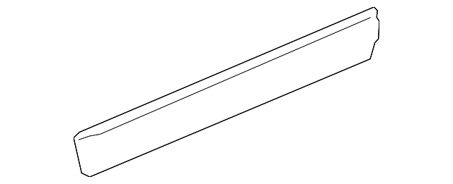 2011-2017 Jeep Patriot Lower Molding - Passenger Side (RH) 5182566AC ...