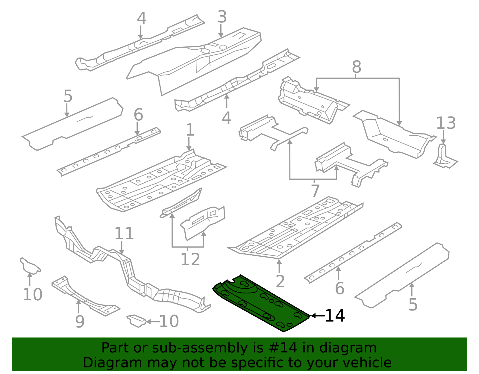2011-2018 Volkswagen Jetta Under-Body Shield 5C6-825-202 | VWPARTSCA.com