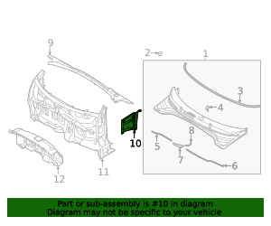 66765-K0000 - Side Extension 2020-2023 Kia Soul | Kia.Parts Store