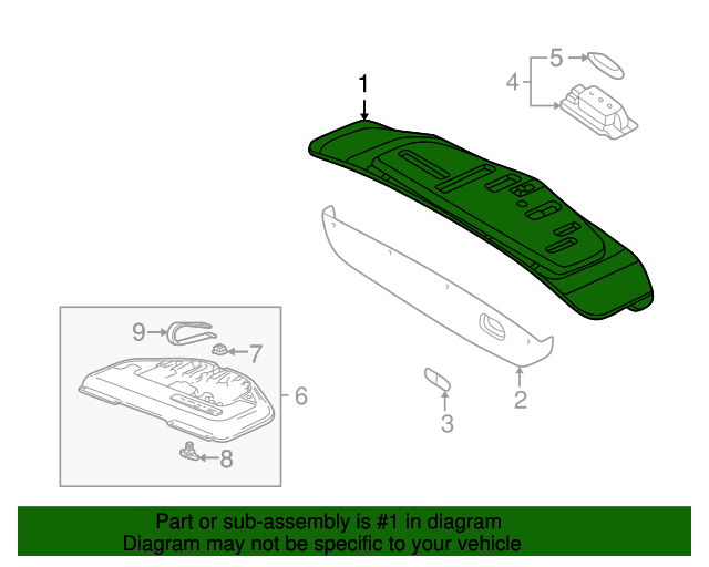 Genuine BMW 51-49-8-186-808 | Upper Trim | FREE Shipping on Most Orders ...