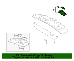 Genuine BMW 63-31-8-371-631 | Trunk Lamp Assembly | FREE Shipping on ...
