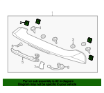 90315-STX-A01 - Nut Garnish (M5) - 2016-2021 Honda | Honda Factory Parts