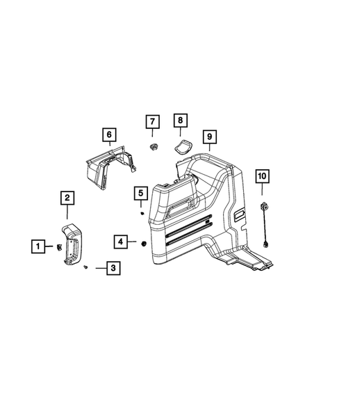 Panels - Moldings - Scuff Plates, Pillar, Cowl, 1/4 Panel Trim and ...