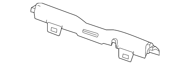 2016-2023 Chevrolet Camaro Jet Black Rear Compartment Closeout Upper ...