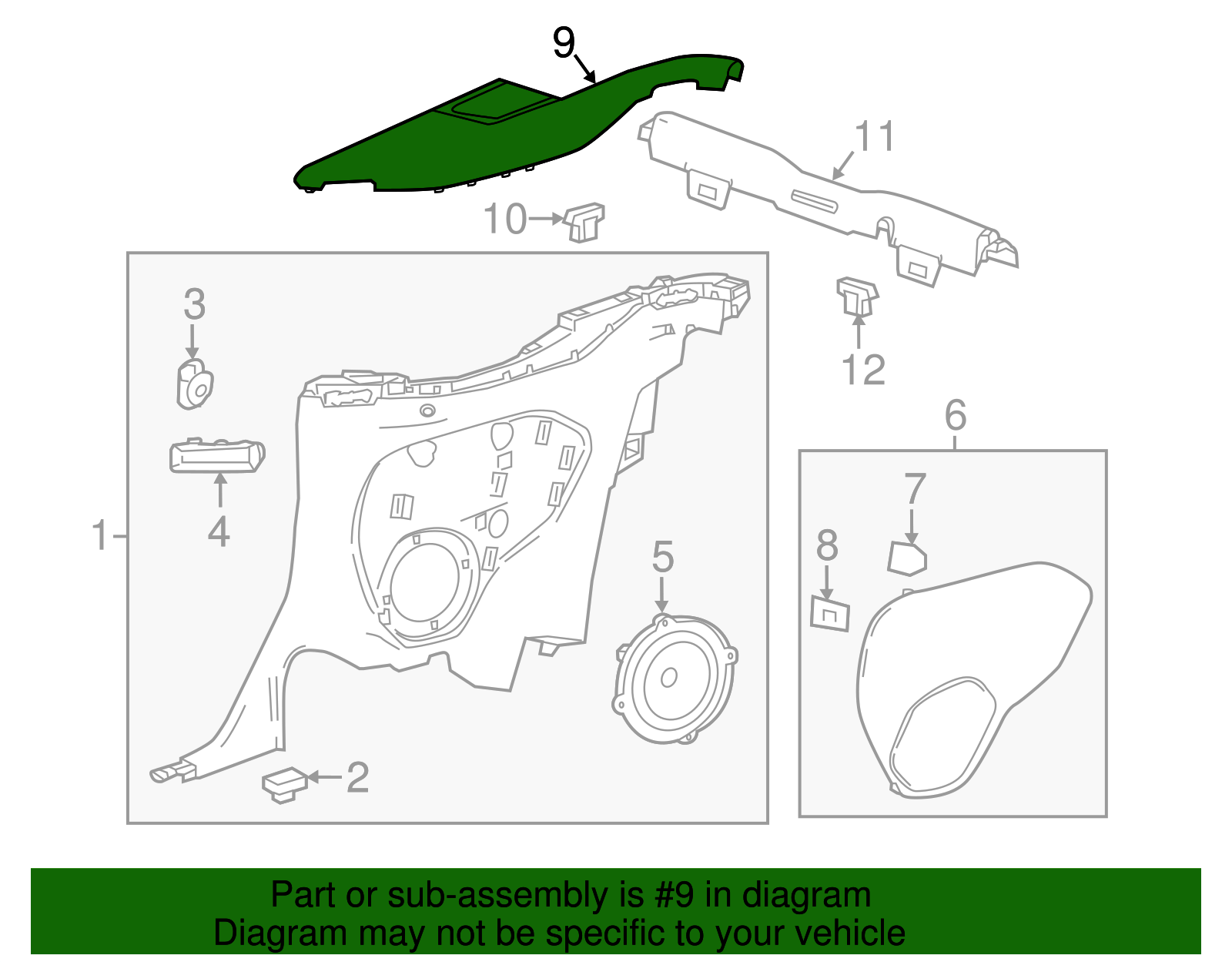 2016-2024 Chevrolet Camaro Panel 84797935 | Auto Parts Express