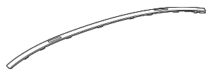 118-690-58-00 - Roof Molding 2020-2021 Mercedes-Benz | Mercedes-Benz ...