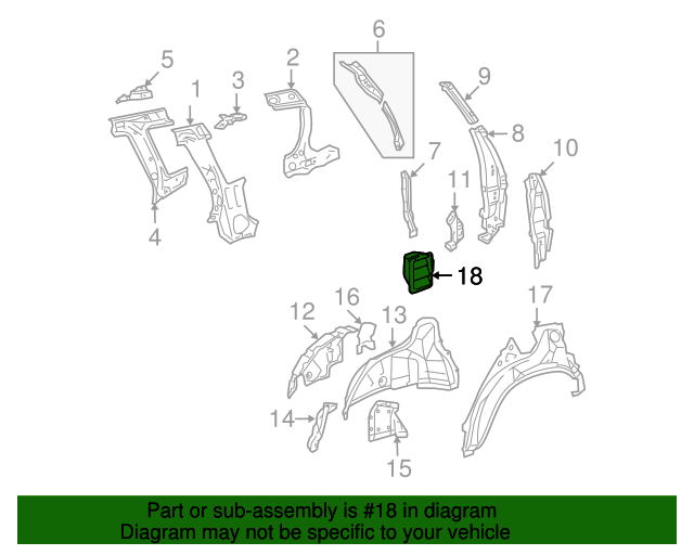 2001-2012 Toyota RAV4 Quarter Outlet Vent 62903-0R010 | Toyota Parts Center