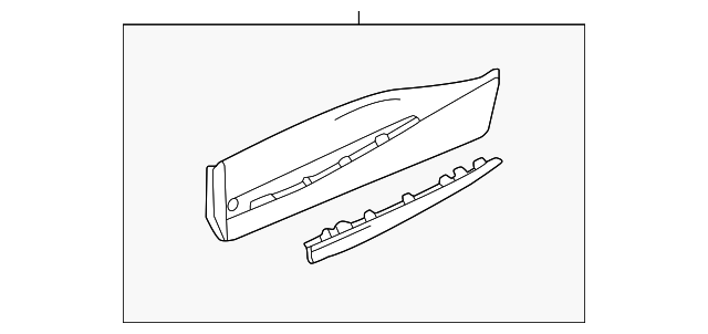 2022-2023 Chevrolet Bolt EUV Door Molding 42786085 GM | GMPartsDirect.com