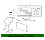 2004-2025 GM Air Conditioning Service Valve Fitting Cap 25872391 GM ...