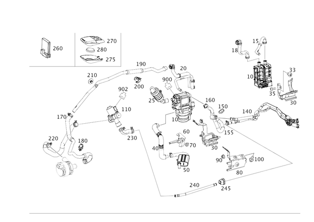000-835-05-00 - Heater 2015-2020 Mercedes-Benz | Mercedes-Benz USA Parts