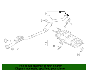 2016-2024 Mazda MX-5 Miata Muffler Gasket RFK2-40-581 | RealMazdaParts.com