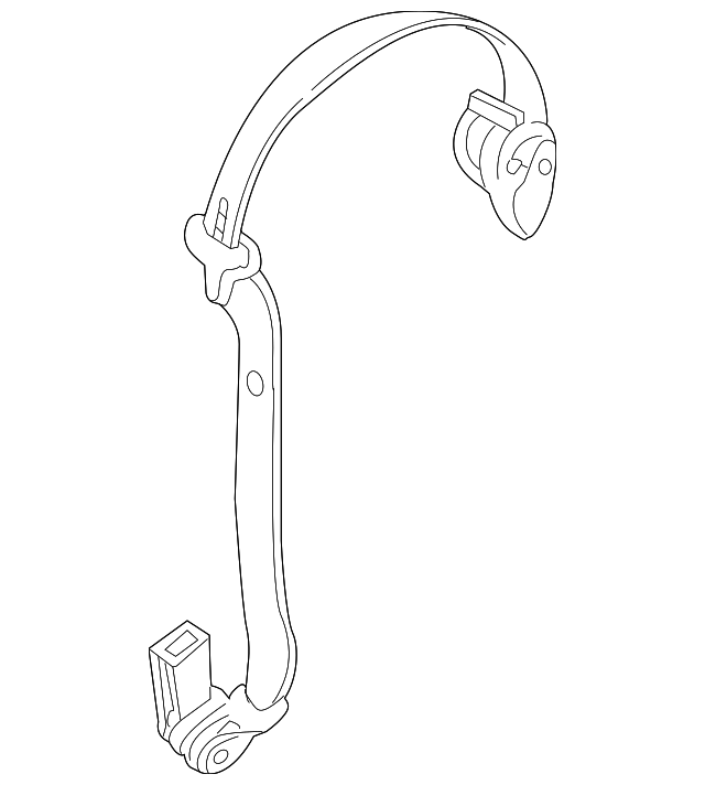 72117161648 - 2007-2013 BMW X5 Lap & Shoulder Belt (72-11-7-161-648 ...