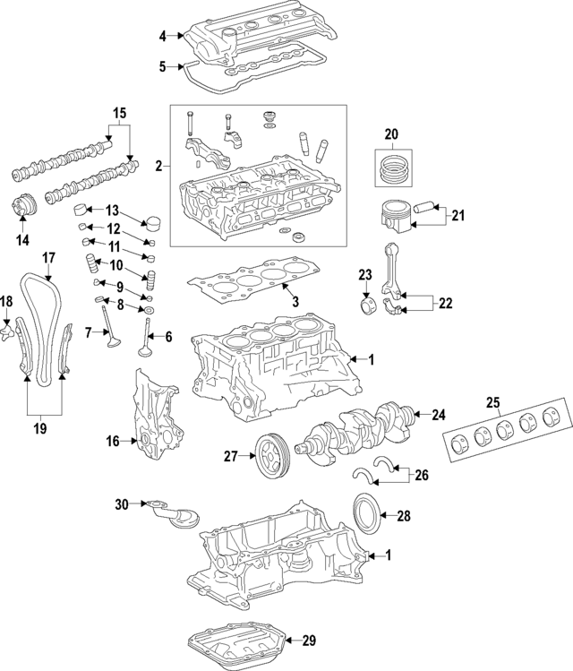 24200-2B770 - Engine Camshaft - 2016-2024 Kia | Kia Auto Parts