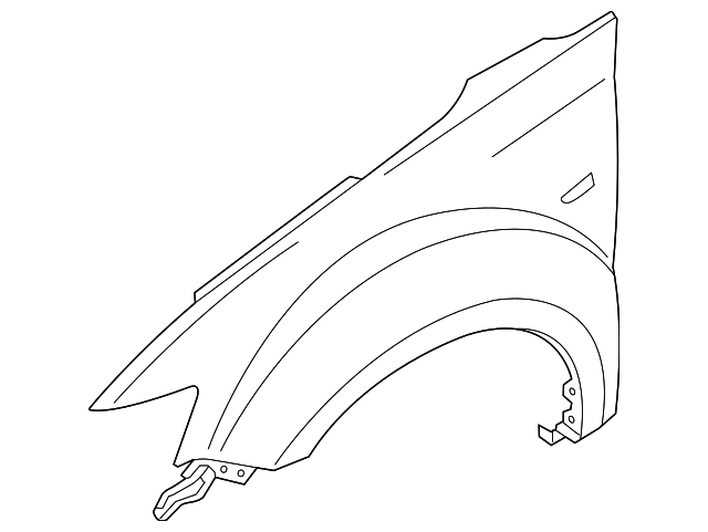 5220F080 - Fender 2010-2013 Mitsubishi Outlander | Mitsubishi Direct Parts